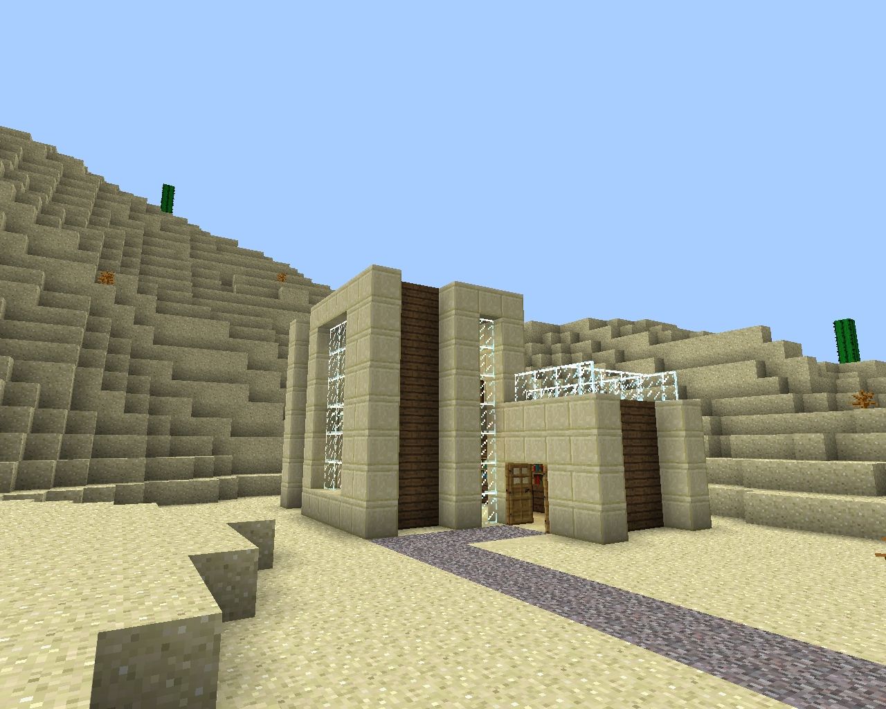 Minecraft Modern Desert House
