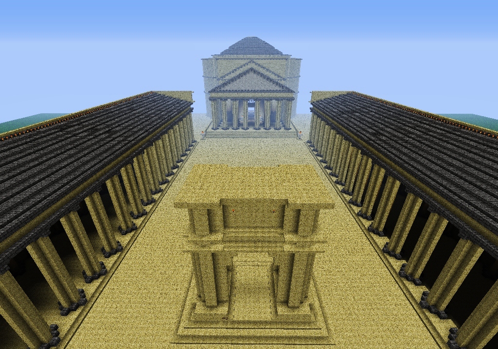 The Pantheon (year A.D. 130) Minecraft Map