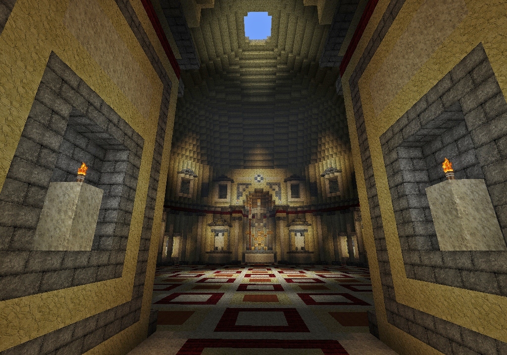 The Pantheon (year A.D. 130) Minecraft Map