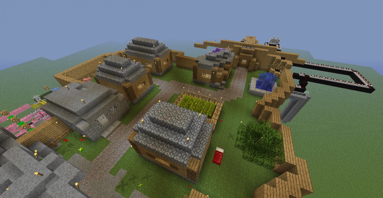 Village Fight Minecraft Map