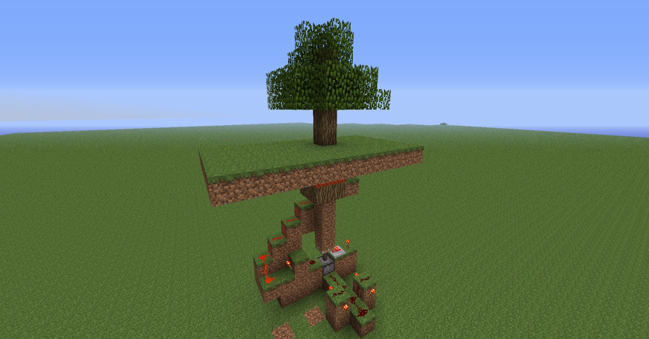 Minecraft Baum-Falle Minecraft Project