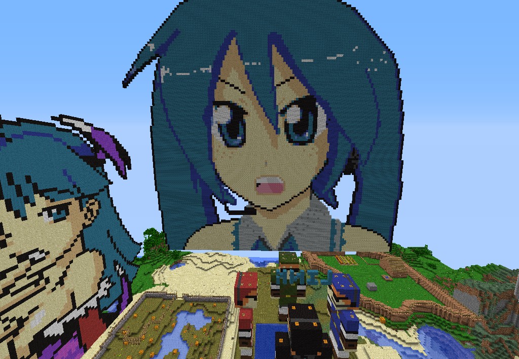Hatsune Miku Minecraft Map