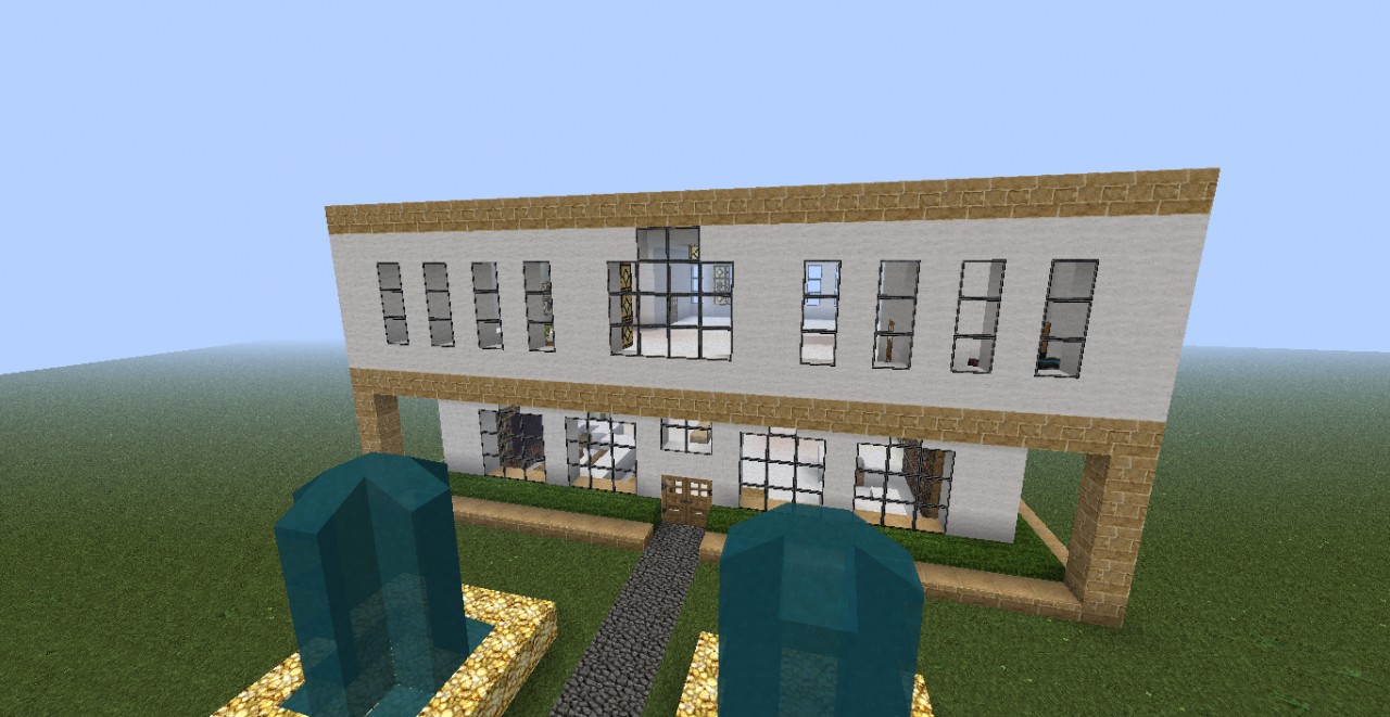 ~ My First Modern House ~ Minecraft Map