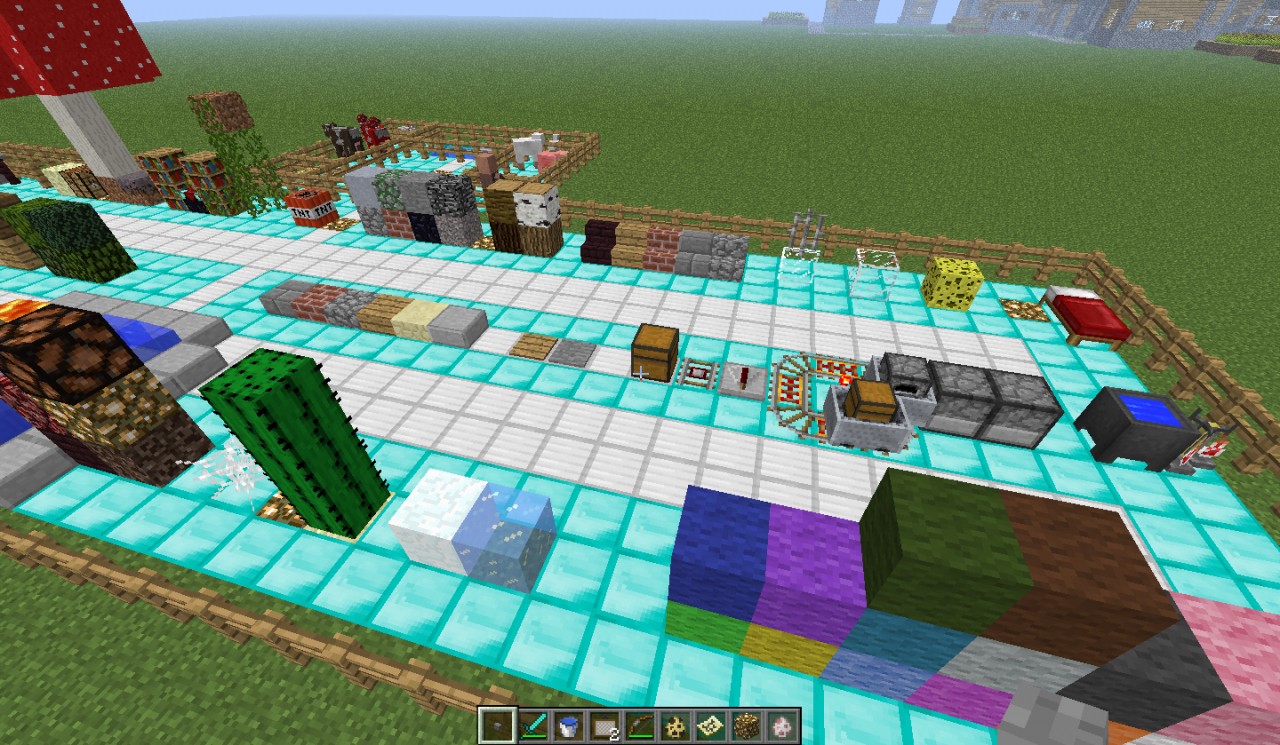 texture pack testing area for 1.3.1! Minecraft Map