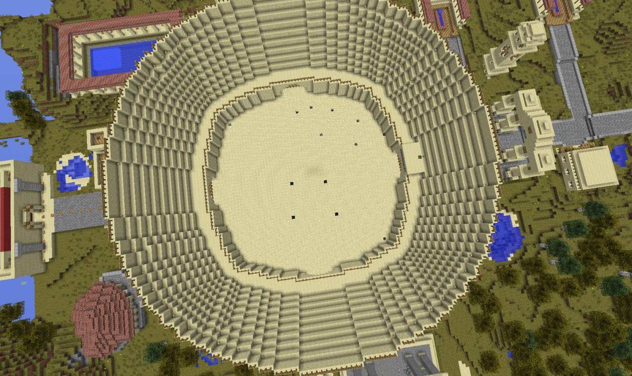 Roman Colosseum Minecraft Map