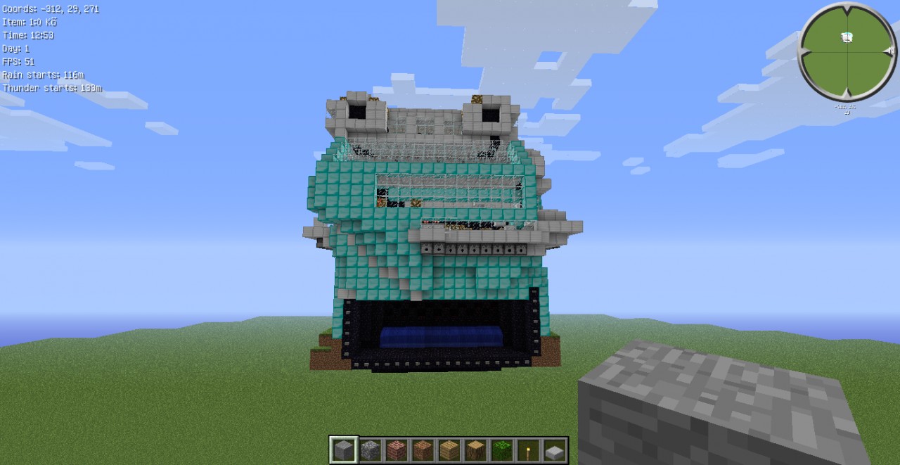 96 Mega TNT cannon Minecraft Map