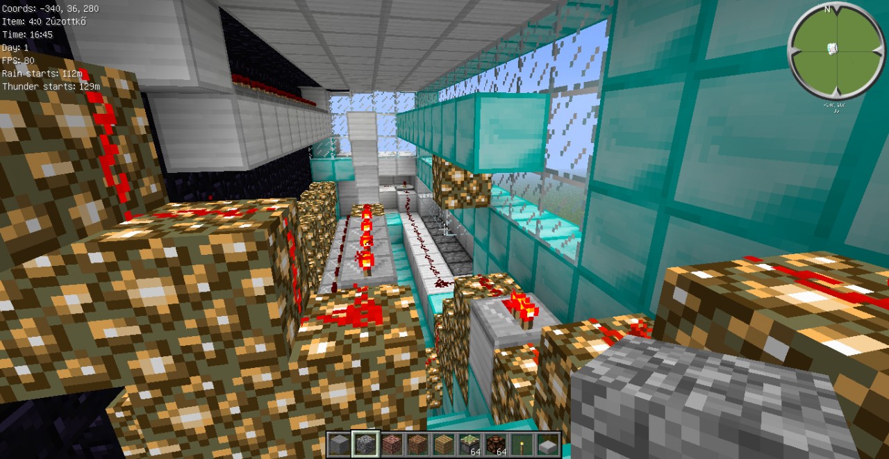 96 Mega TNT cannon Minecraft Map