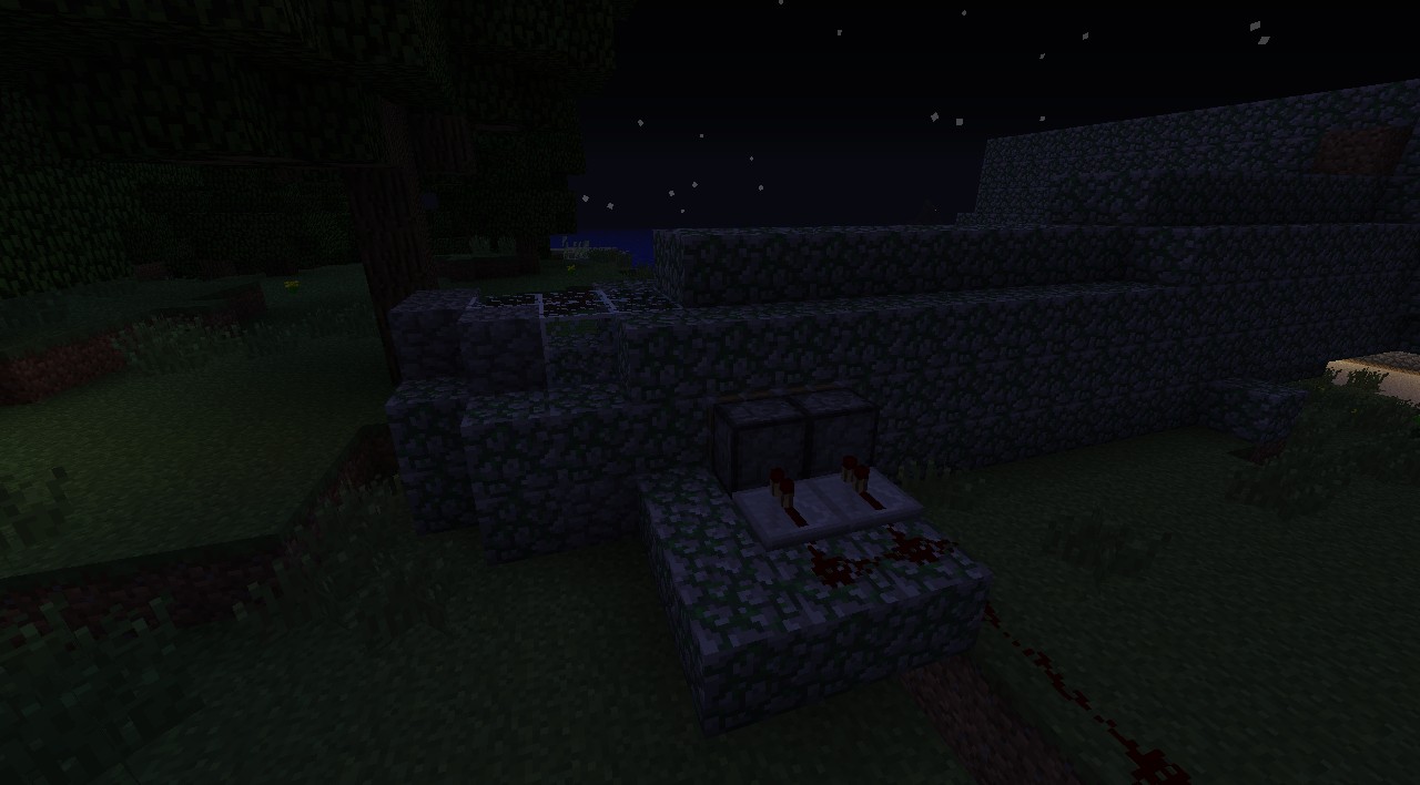 piston mob trap Minecraft Map