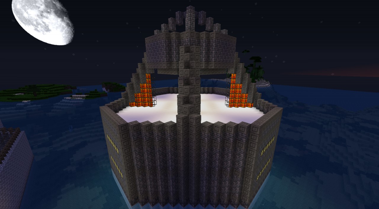 3 Level Spleef Arena Minecraft Map