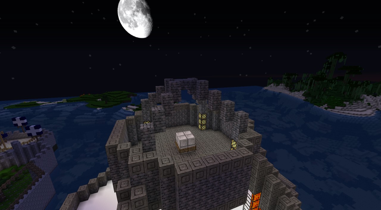 3 Level Spleef Arena Minecraft Map