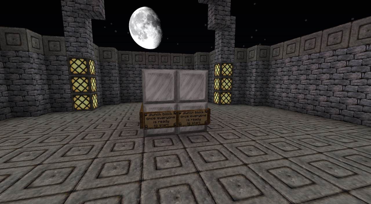 3 Level Spleef Arena Minecraft Map