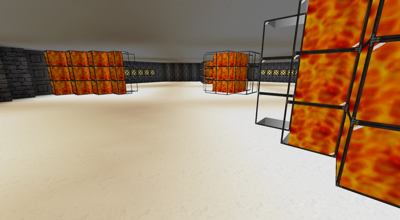 3 Level Spleef Arena Minecraft Map