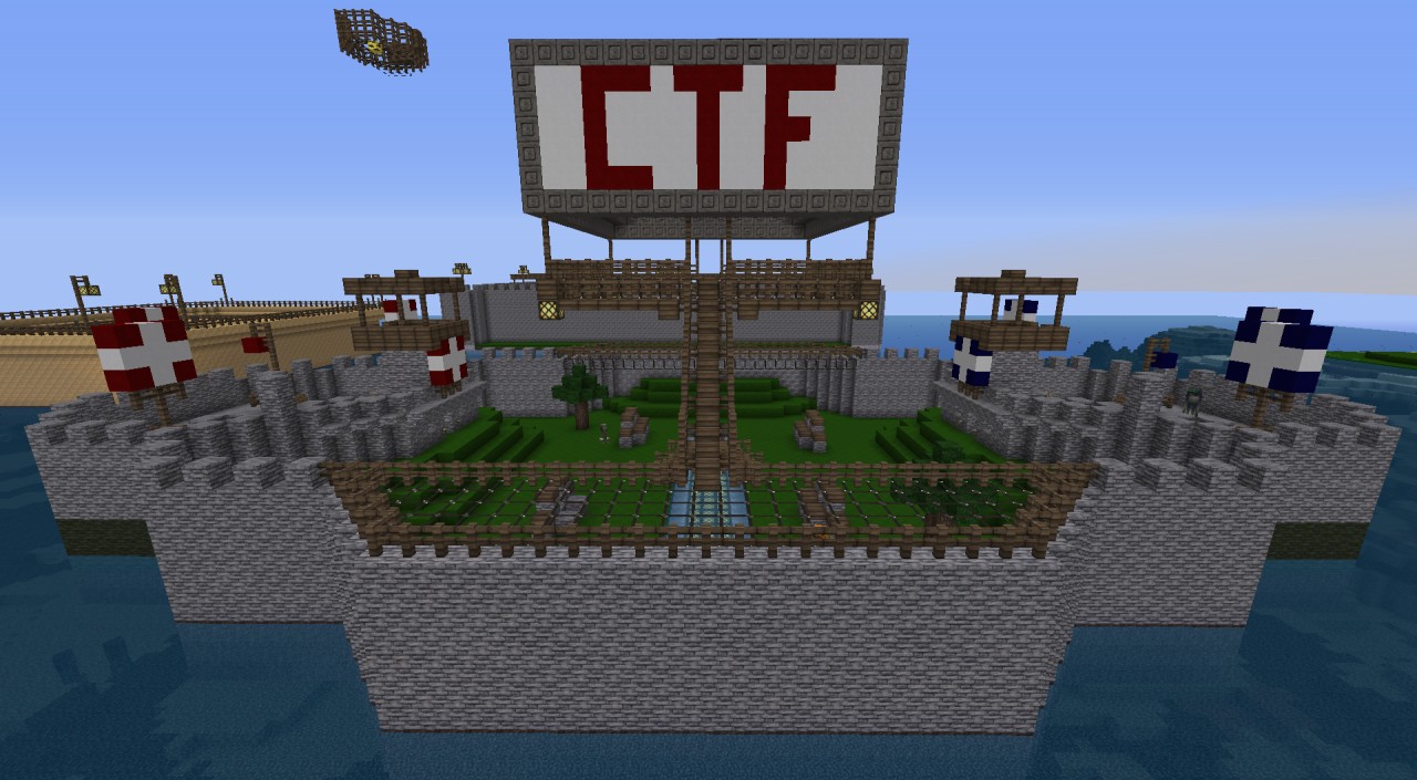 CTF PvP Arena Minecraft Map