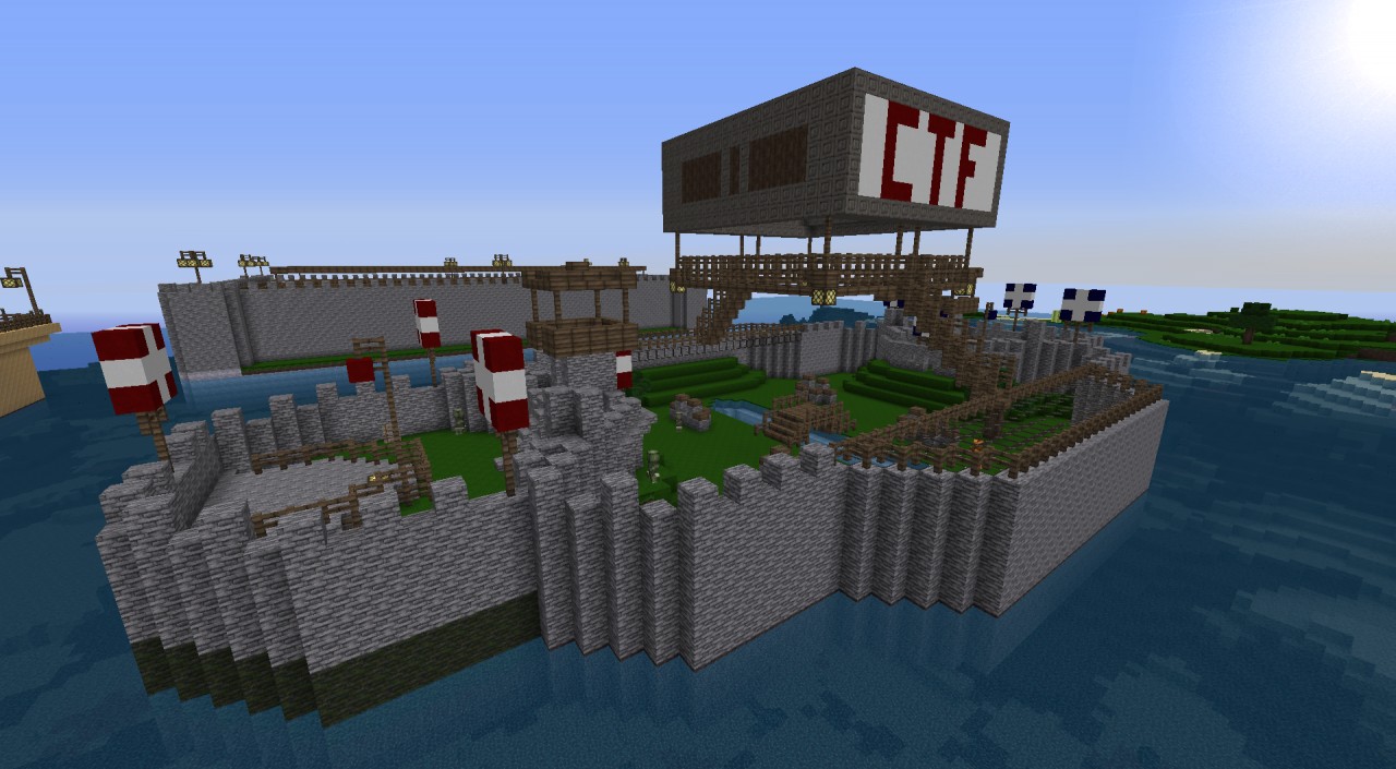 CTF PvP Arena Minecraft Map