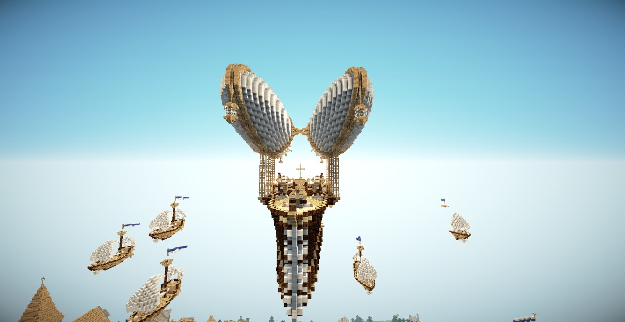 "Airship Daedalus" By Wingviper Minecraft Map