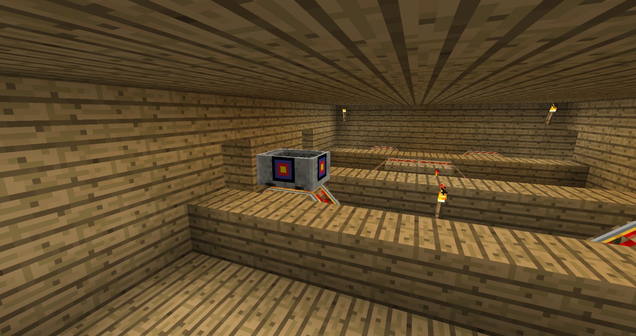 Moving target shooting range 1.1 (only for pros) Minecraft Map