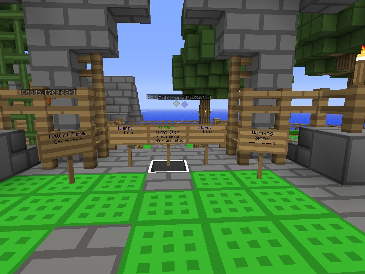 Kuledud3's Old KuleLand Spawn Point Minecraft Map