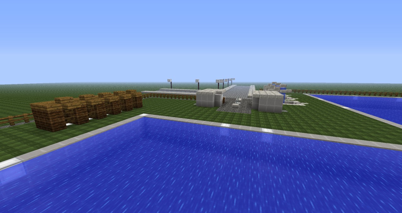 Swimming pool Minecraft Map