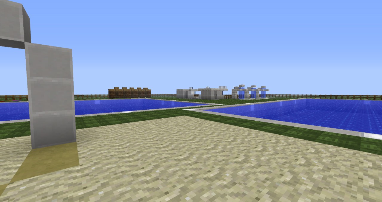 Swimming pool Minecraft Map