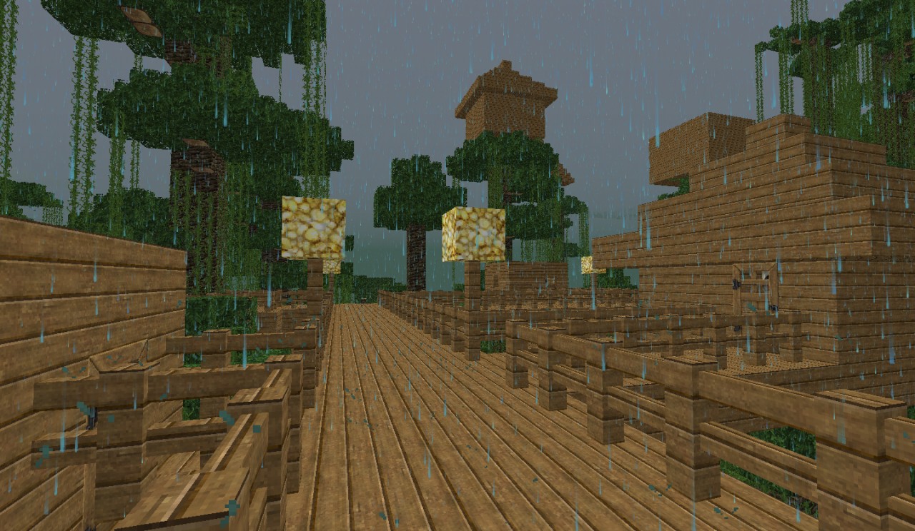 Jungle NPC Village Minecraft Map