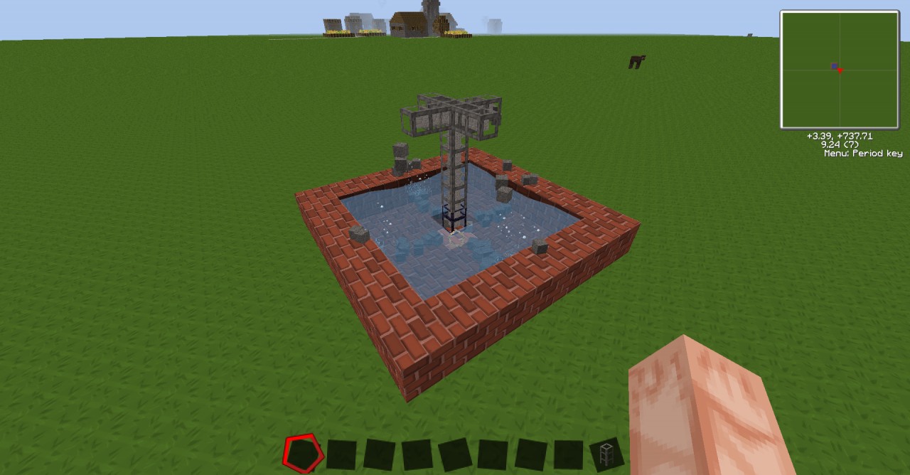 Item Fountain Minecraft Map