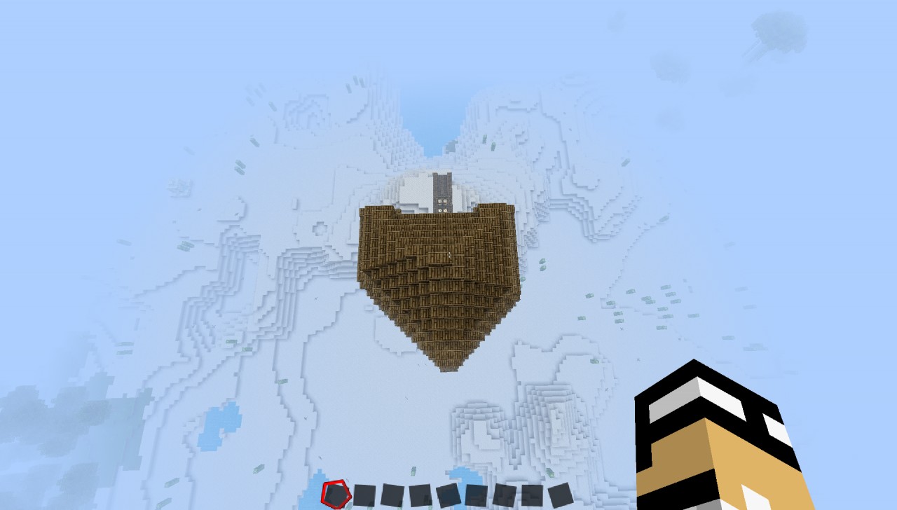 Wooden-Air-Mansion Minecraft Map