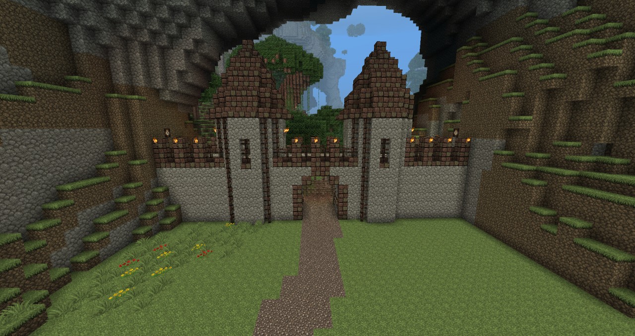 The Not-So-Abandoned Abandoned Kingdom! Minecraft Map