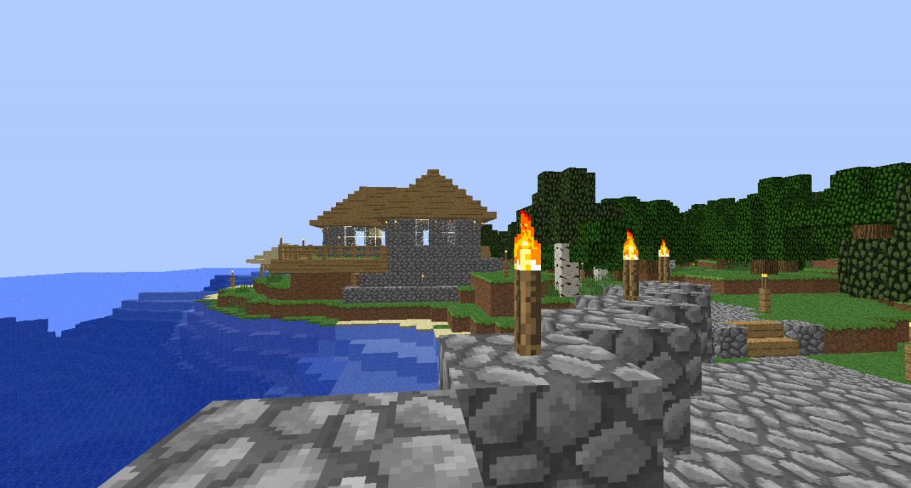 My 'yogcave' home Minecraft Map