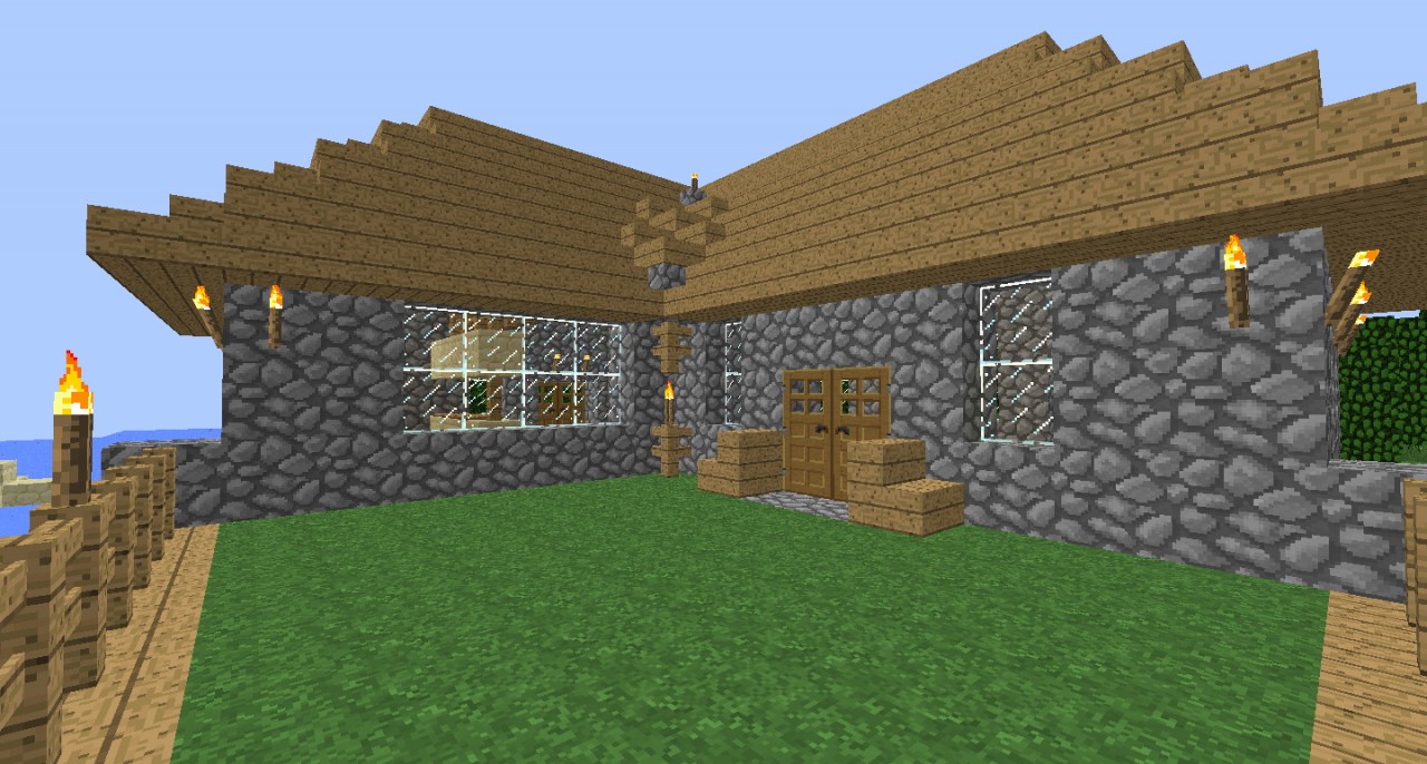 My 'yogcave' home Minecraft Map