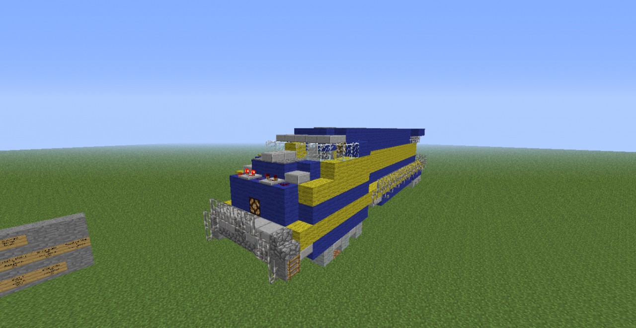 Diesel Train Minecraft Map