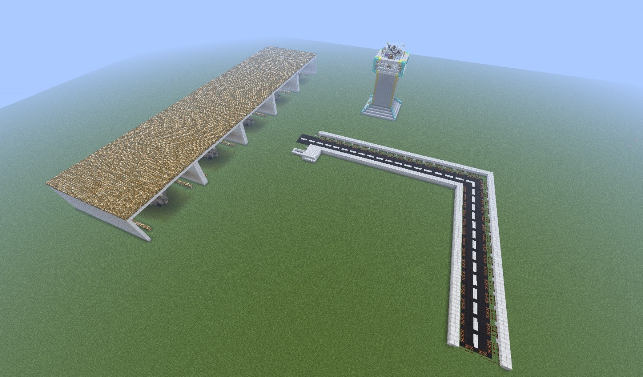 Air base Minecraft Map
