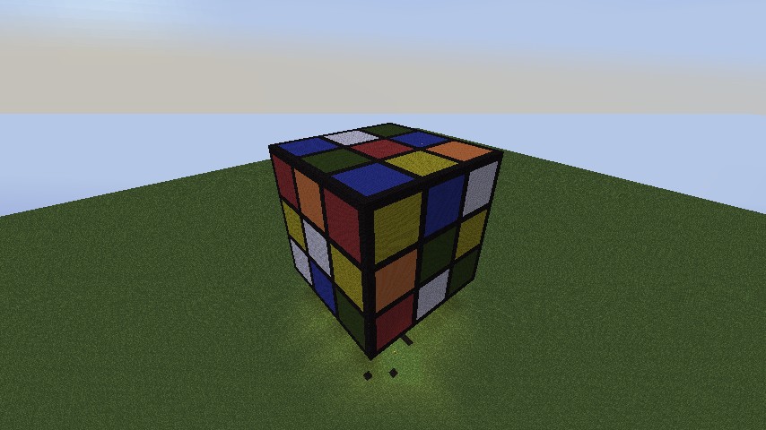 Rubik's Cube :) With download!!! Minecraft Map