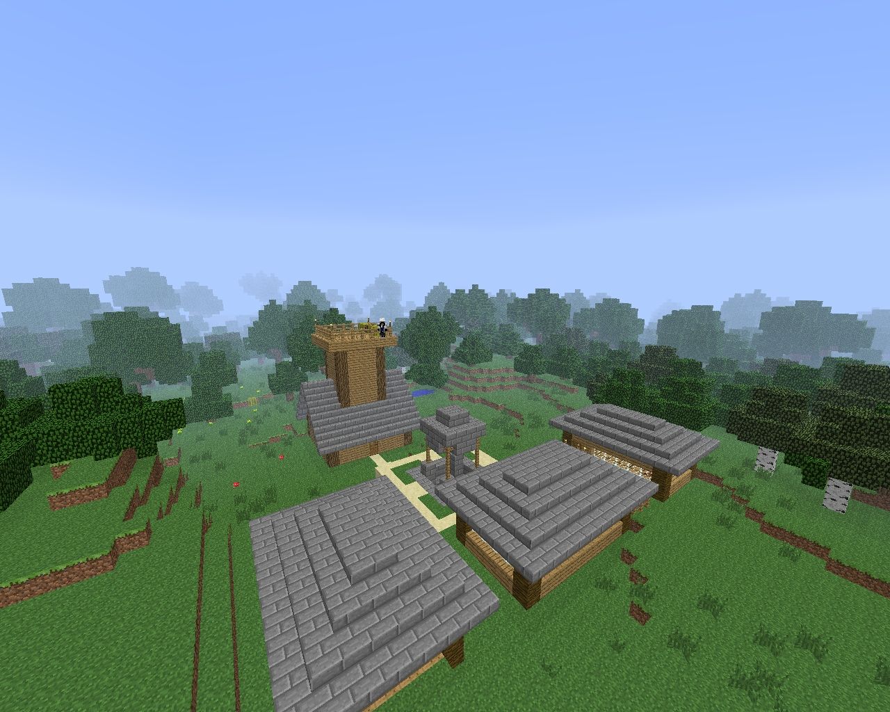 The Hungergames PvP map Minecraft Map