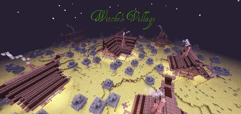 Witche's Village Minecraft Map