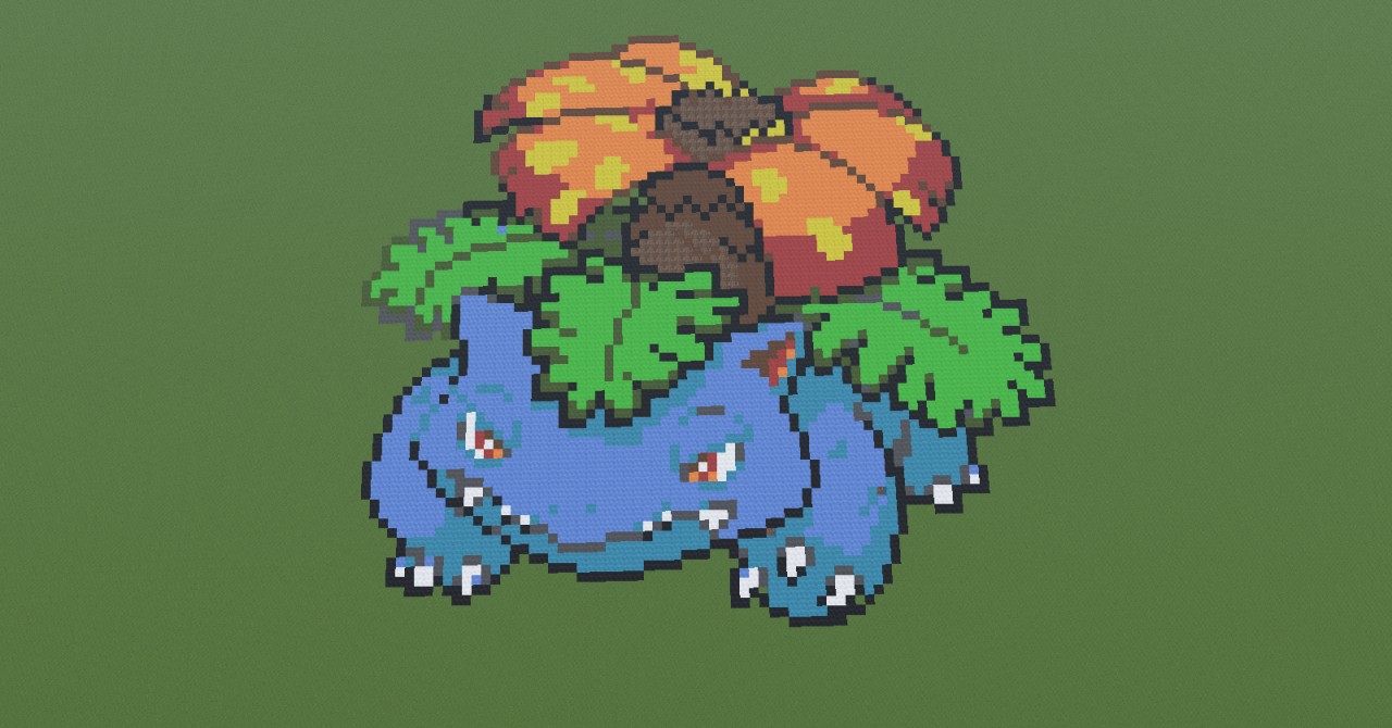 Venusaur Minecraft Map