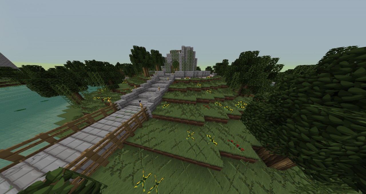 Swamp Ruins Minecraft Map