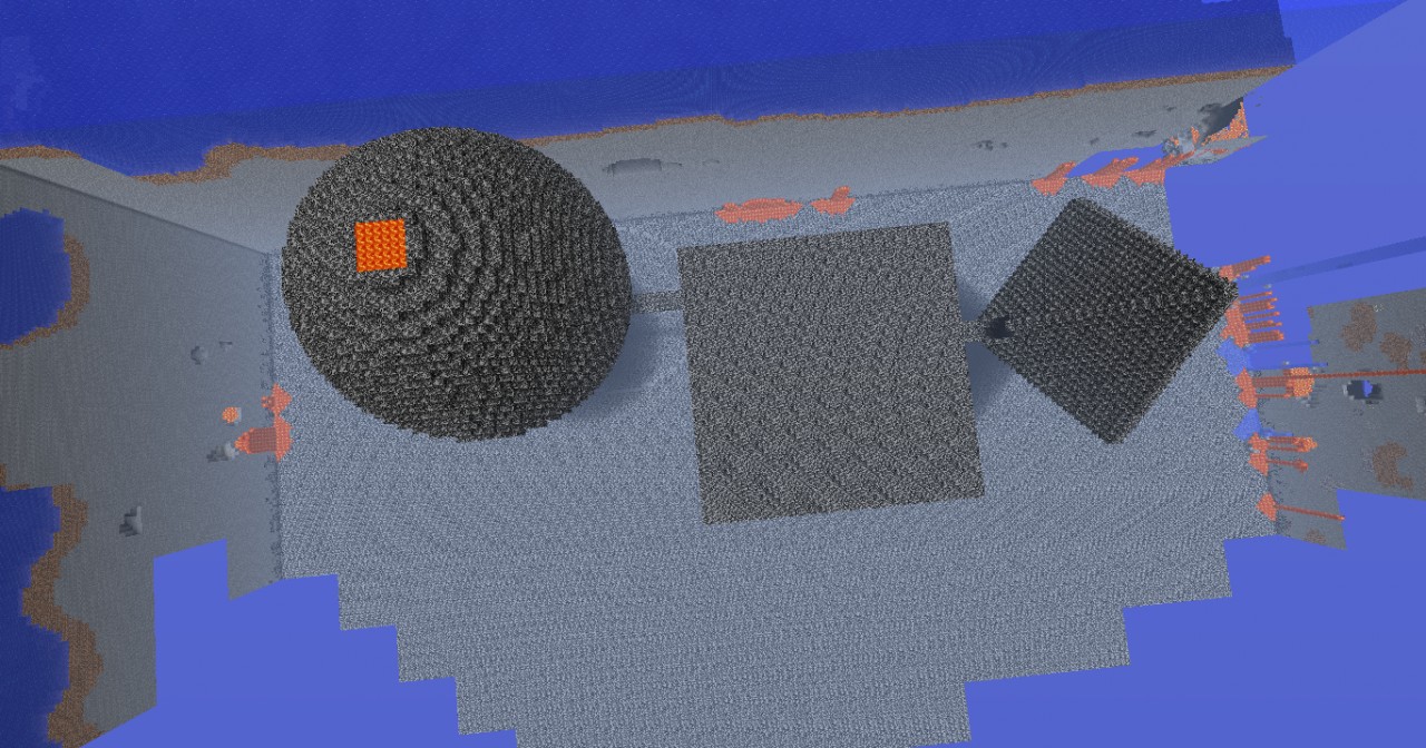 Weird shapes. :P Minecraft Map