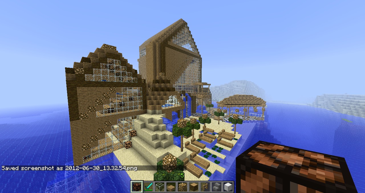 Island Resort Build Of The Month Minecraft Map
