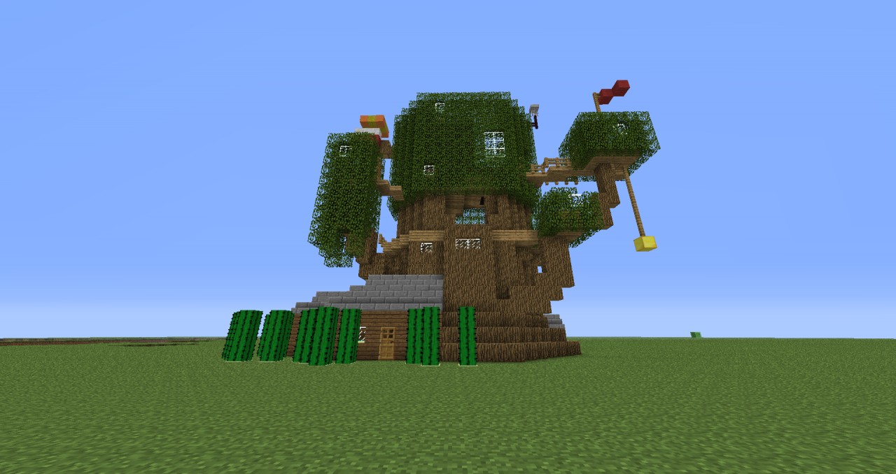 Finn and Jake's tree fort Minecraft Map