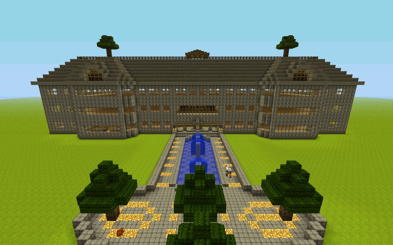huge mansion Minecraft Map