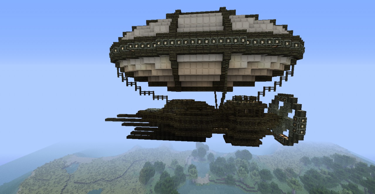 Skyship Ceberus - Strike Ship Minecraft Map