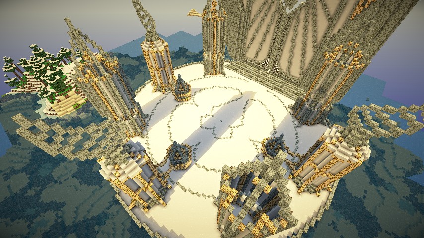 Diamond Gates of Heaven Minecraft Map