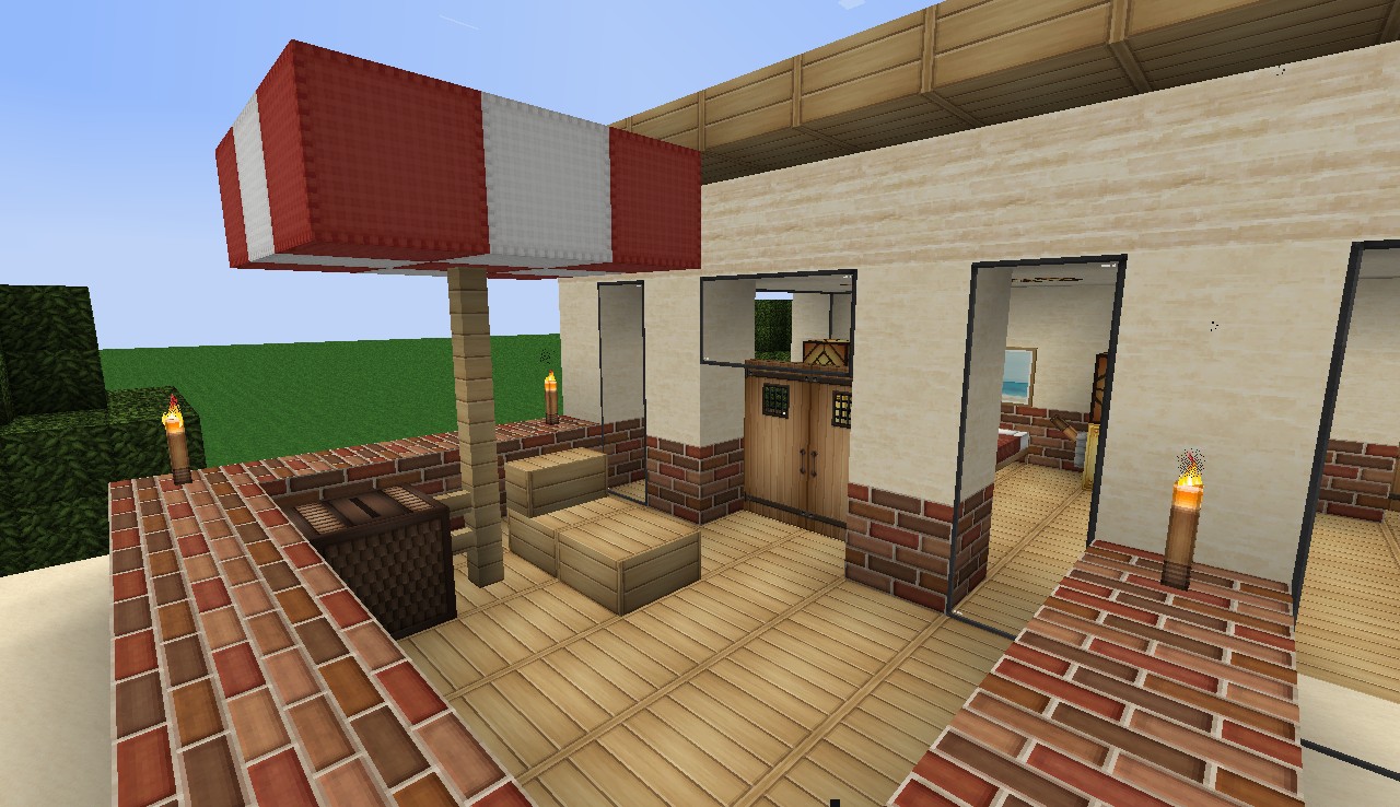 Minecraft Modern House Minecraft Map
