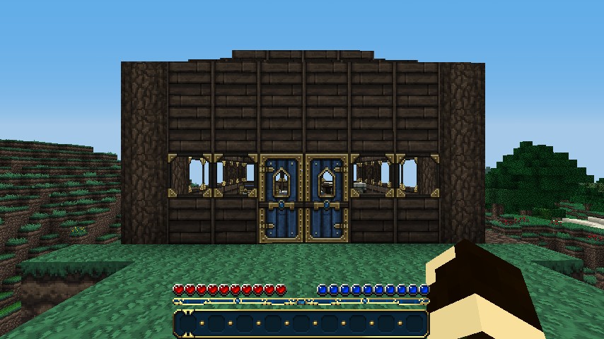 Starter House with item chest! Minecraft Map