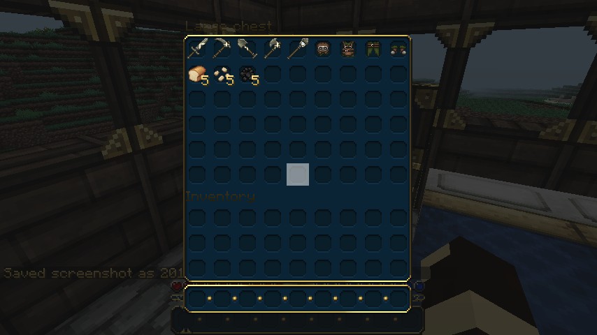 Starter House with item chest! Minecraft Map