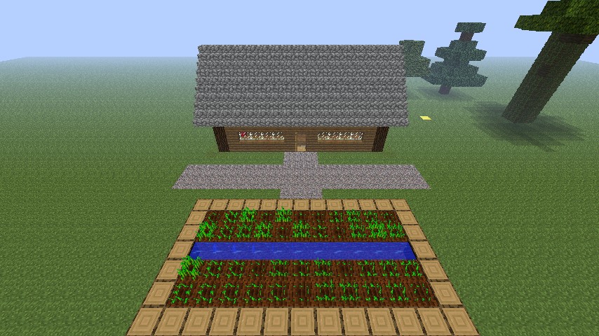 Teaser for amazing village Minecraft Map