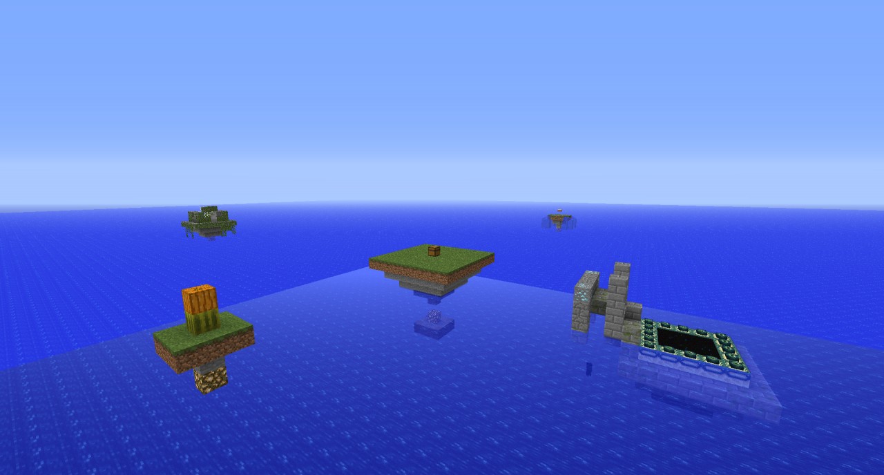 WaterSurvival Minecraft Map