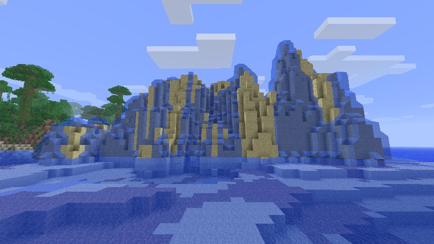 Sandmountain Minecraft Map