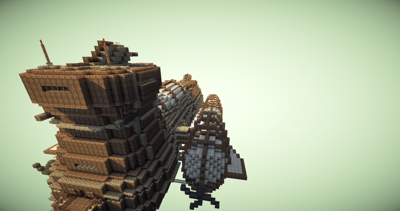 Behemoth an Airship by Vetovius Minecraft Map