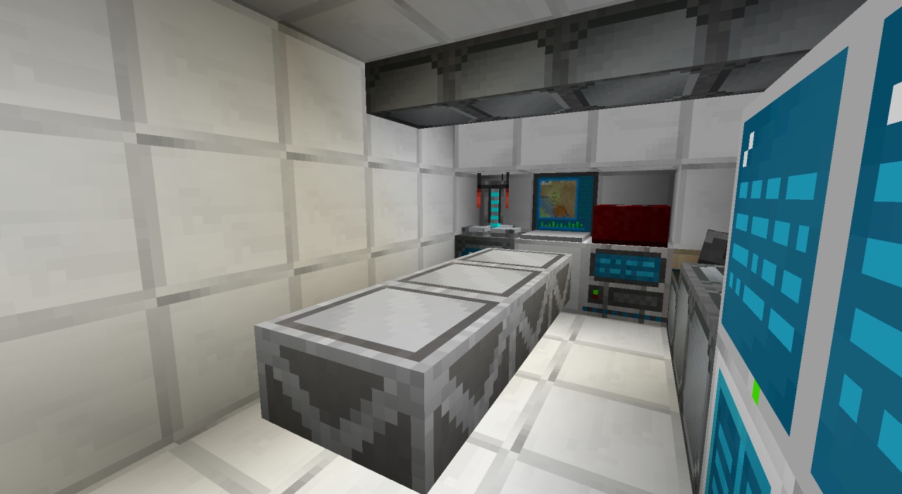 Space Exploration Ship Minecraft Map